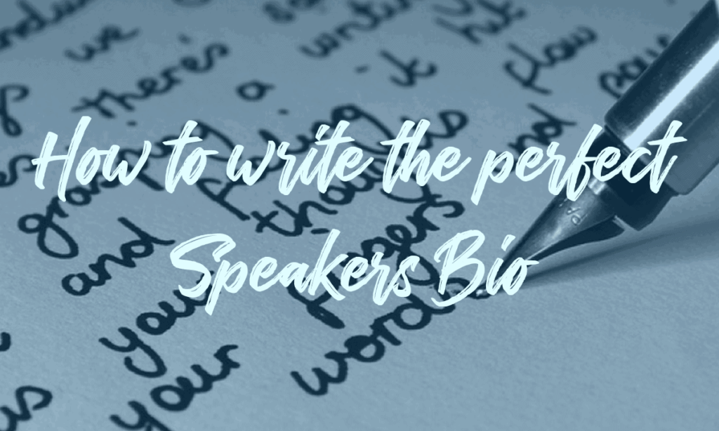 How To Create The Most Effective Speakers Bio | J Franco Marketing ...